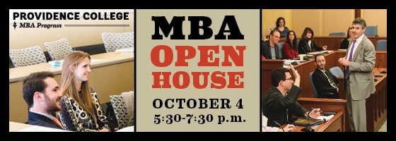 MBA Open House – Providence College School of Business