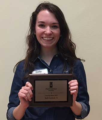 Emily Smolinsky ’17 Recognized as Unsung Hero for PCSB Leadership Roles ...