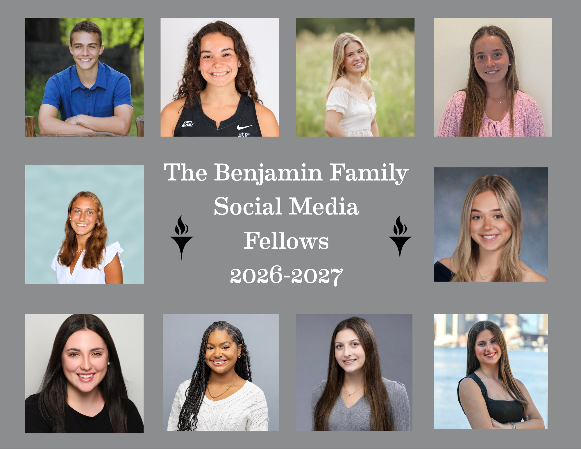 Meet the 2026-2027 Benjamin Family Social Media Fellows! – Providence ...